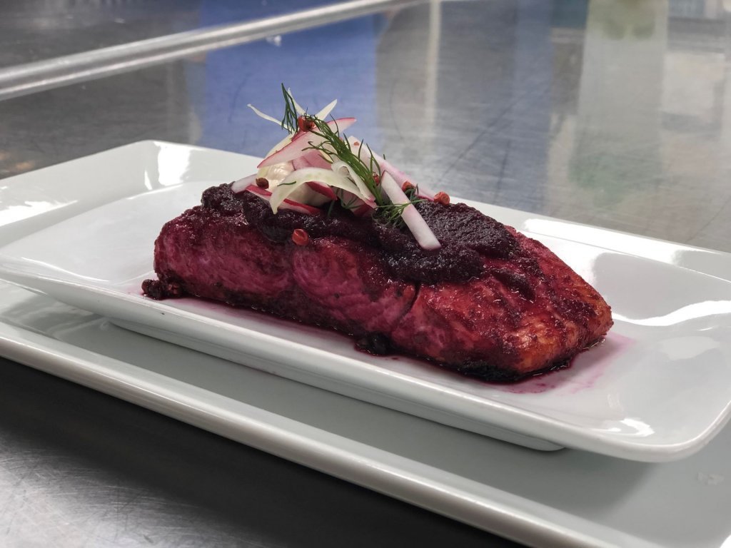 Buffet-Style Wedding Reception Menu - Seafood Entrées